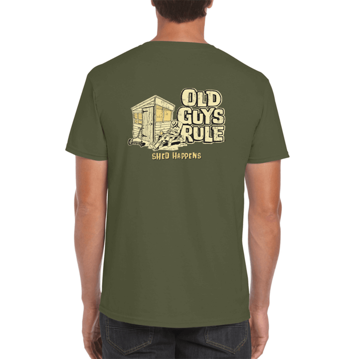 Old Guys Rule ~ Gift Ideas for Men ~ Novelty T-Shirts ~ Mens Tee Shirts ...