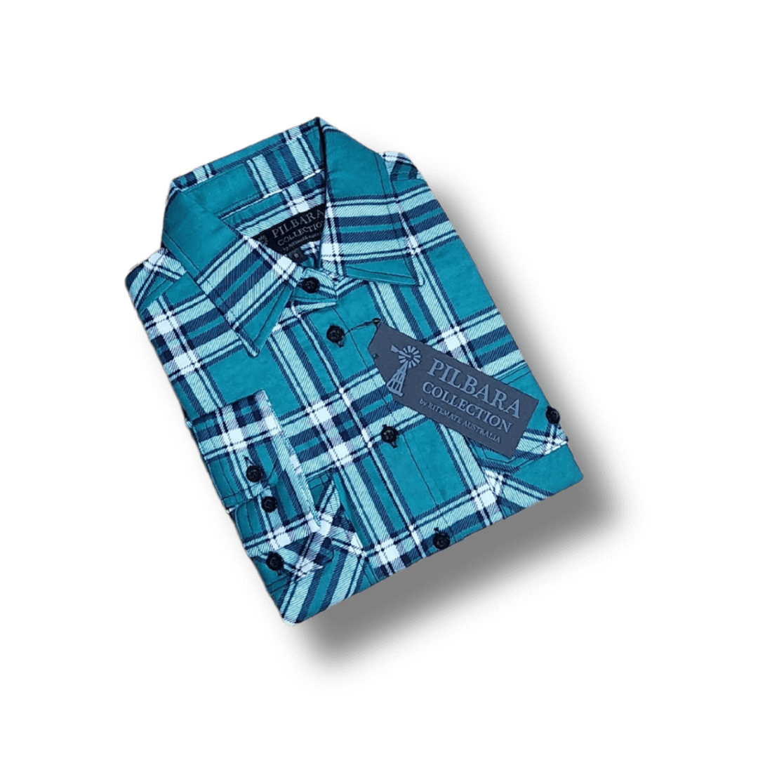 Women's Flannelette Shirt | Ritemate Pilbara Ladies Cotton Flannel ...